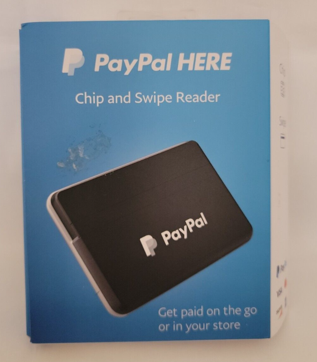 PayPal Here Chip and Swipe Reader Brand New Open Box Mobile Reader | eBay