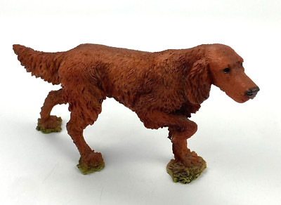 Vintage 1988 Castagna Irish Dog Red Setter Figurine Statue Made in ...
