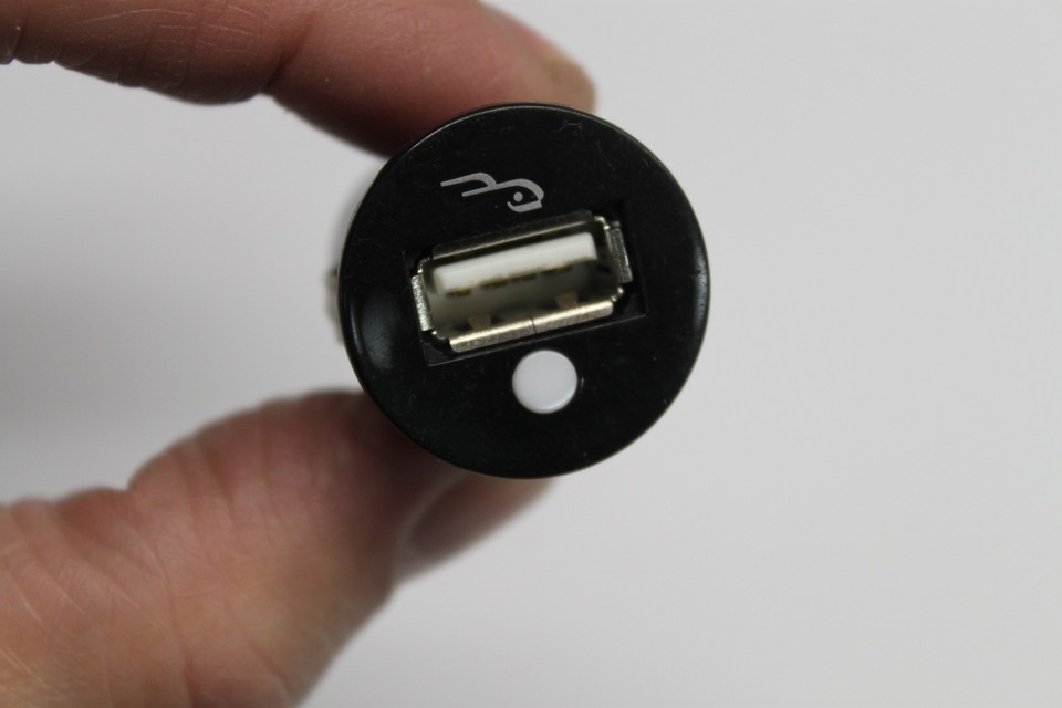 Rocketfish RF-M357 Car Cigarette Lighter Power Adapter USB Charger for ...