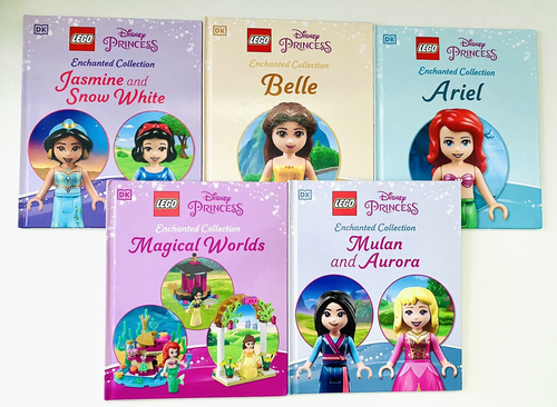 DK Lego Disney Princess Enchanted Collection HC Books ~ Lot of 5 ...