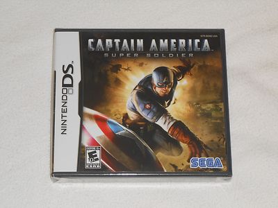 NEW Captain America Super Soldier Nintendo DS Game BRAND NEW SEALED ...