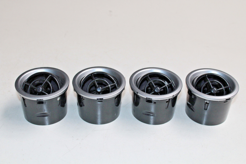 Mazda MX-5 NB NBFL Air Vents Set Dashboard Black Silver OEM | eBay UK