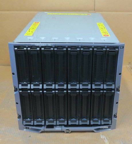 Dell PowerEdge M1000e V1.1 16-Slot Blade Server Chassis Enclosure 6x ...