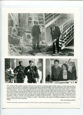 Puppet Masters-Eric Thal, Julie Warner, and Donald Sutherland-8x10-B&W ...