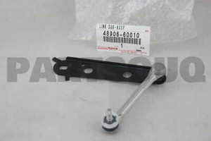 4890660010 Genuine Toyota LINK SUB-ASSY, HEIGHT CONTROL SENSOR, REAR ...