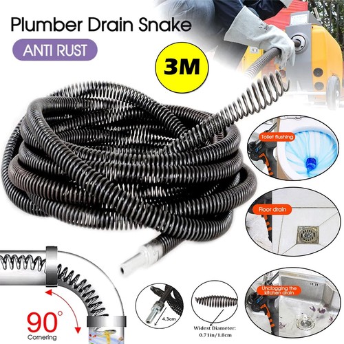 Toilet Kitchen Bathroom Drain Dredging Spring Sink Cleaner Sewer ...