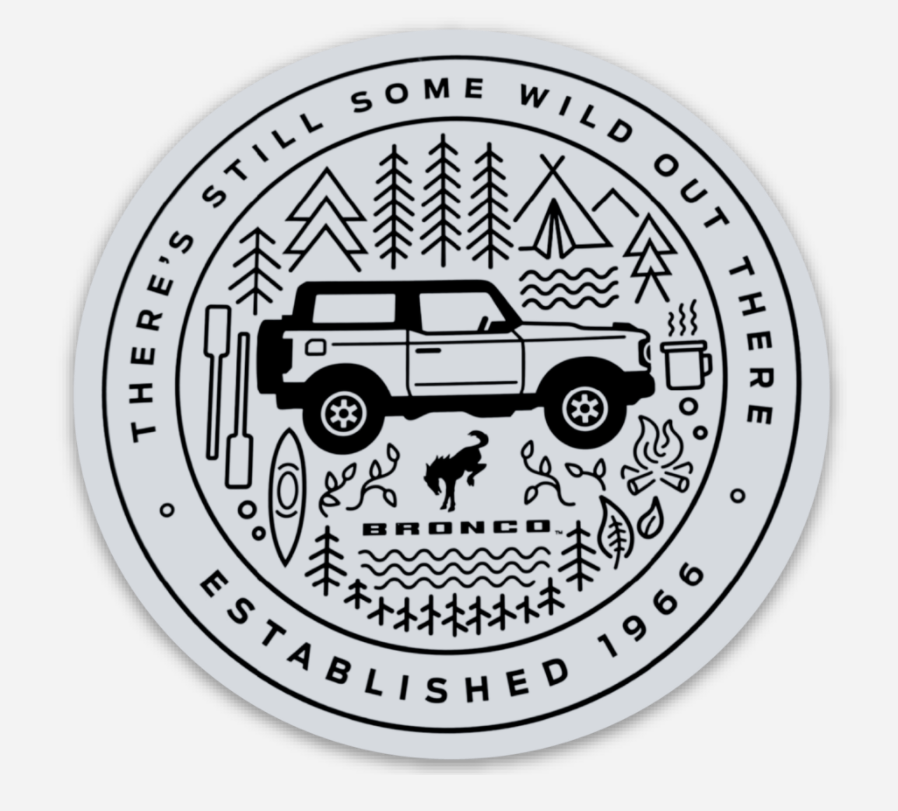 Ford Bronco stickers decals classic new 1966-1977 2021 2022 nation ...