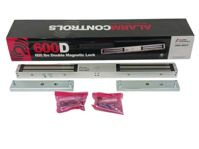NEW Alarm Controls 600D Double Maglock,600Lb Holding Force 12/24VDC ...