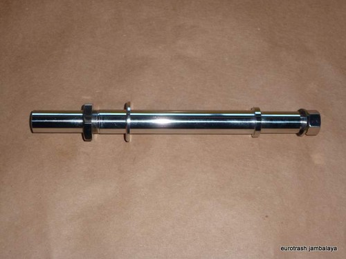 Norton P11 750 G85 Front Wheel Axle Assembly Matchless fork 02-9261 | eBay