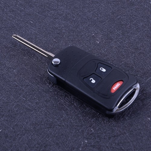 Key Shell 3 Buttons Remote Fob Fit for Chrysler Dodge Jeep Compass ...