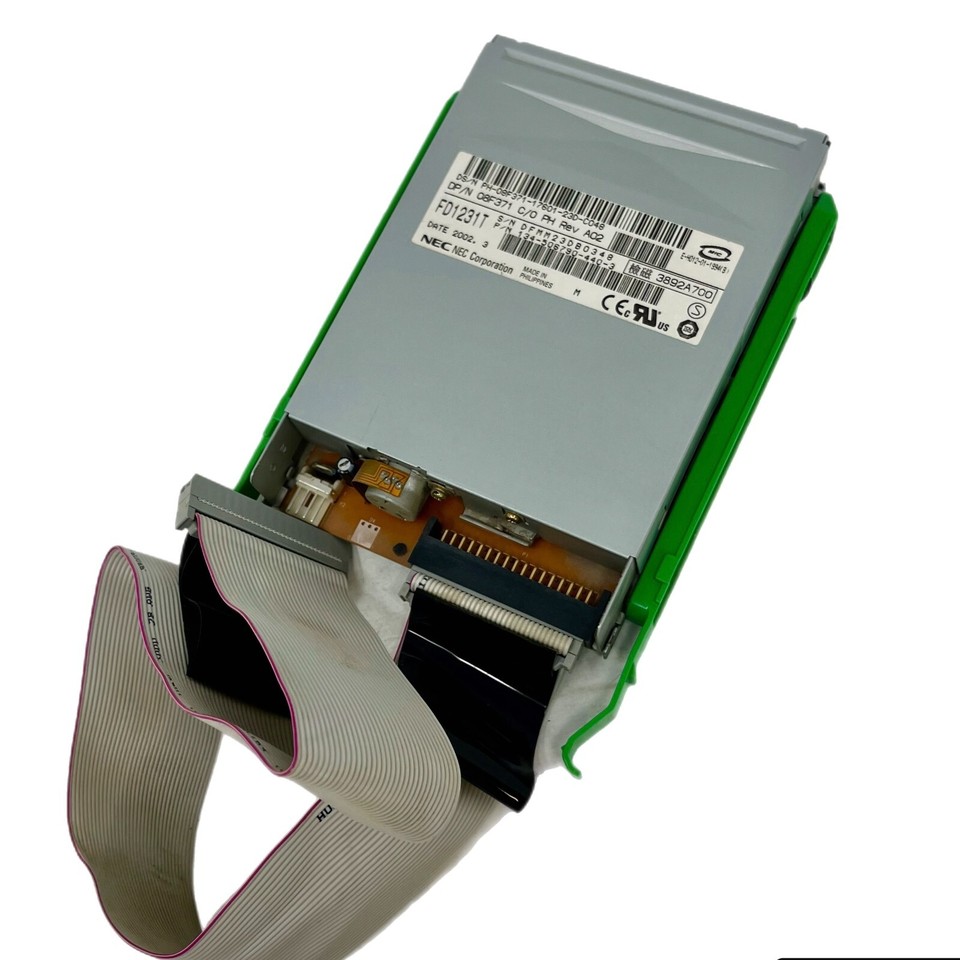 NEC FD1231T Internal 3.5in Floppy Disk Drive w/Data Ribbon w/13 -3.5 ...