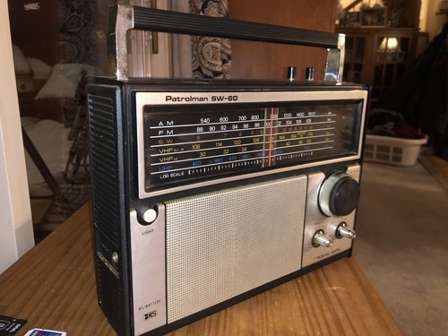 Vintage Radio Shack Realistic Patrolman SW-60 Multiband Radio Tested ...