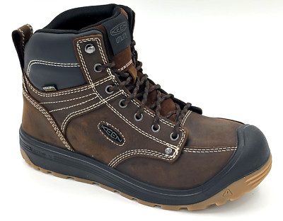 KEEN Utility Men's Fort Wayne 6" Soft Toe Waterproof Work Boot 1027101 ...