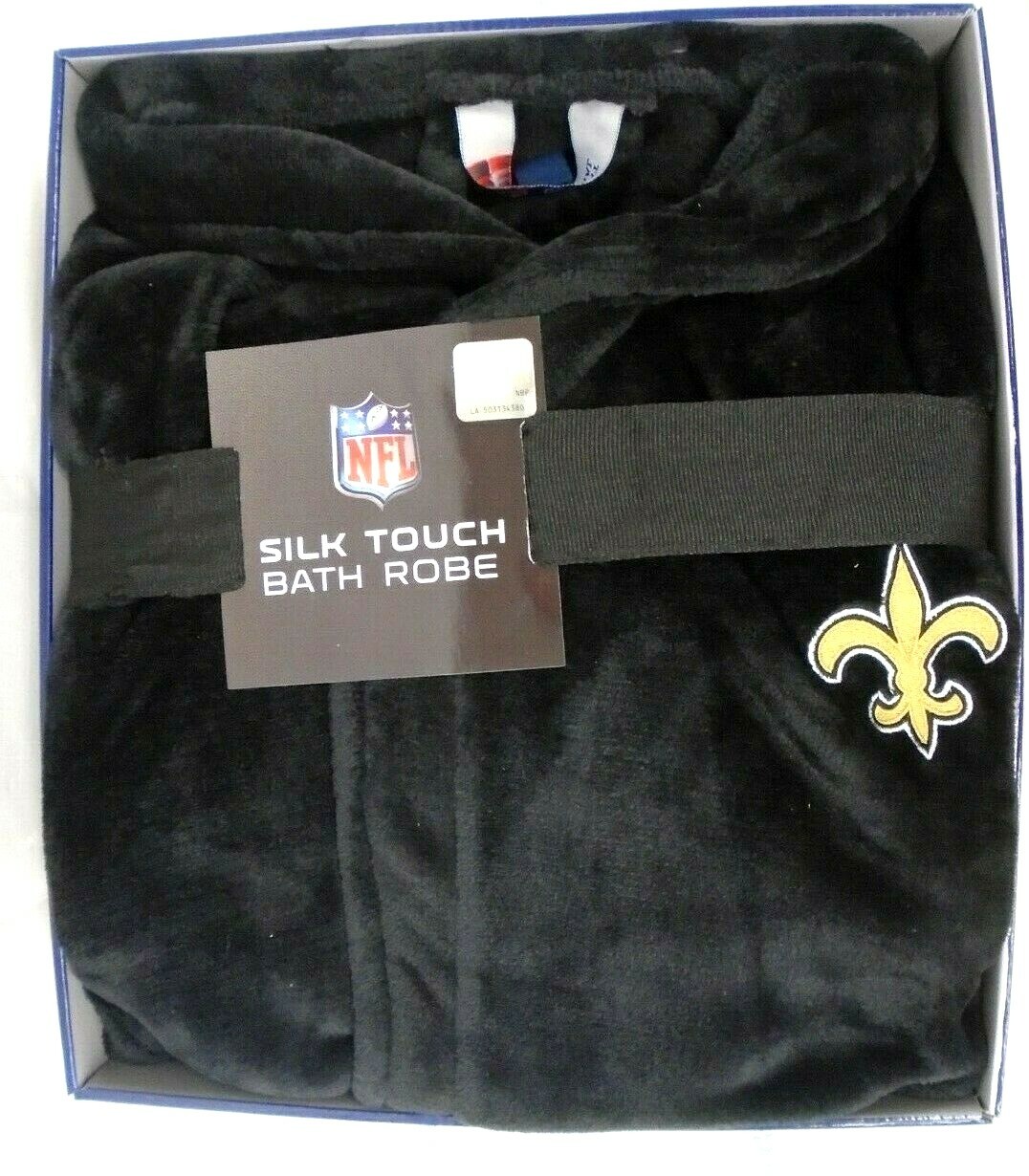 Boxed NFL Silk Touch Bath Robe Men's 26" x 47" | eBay