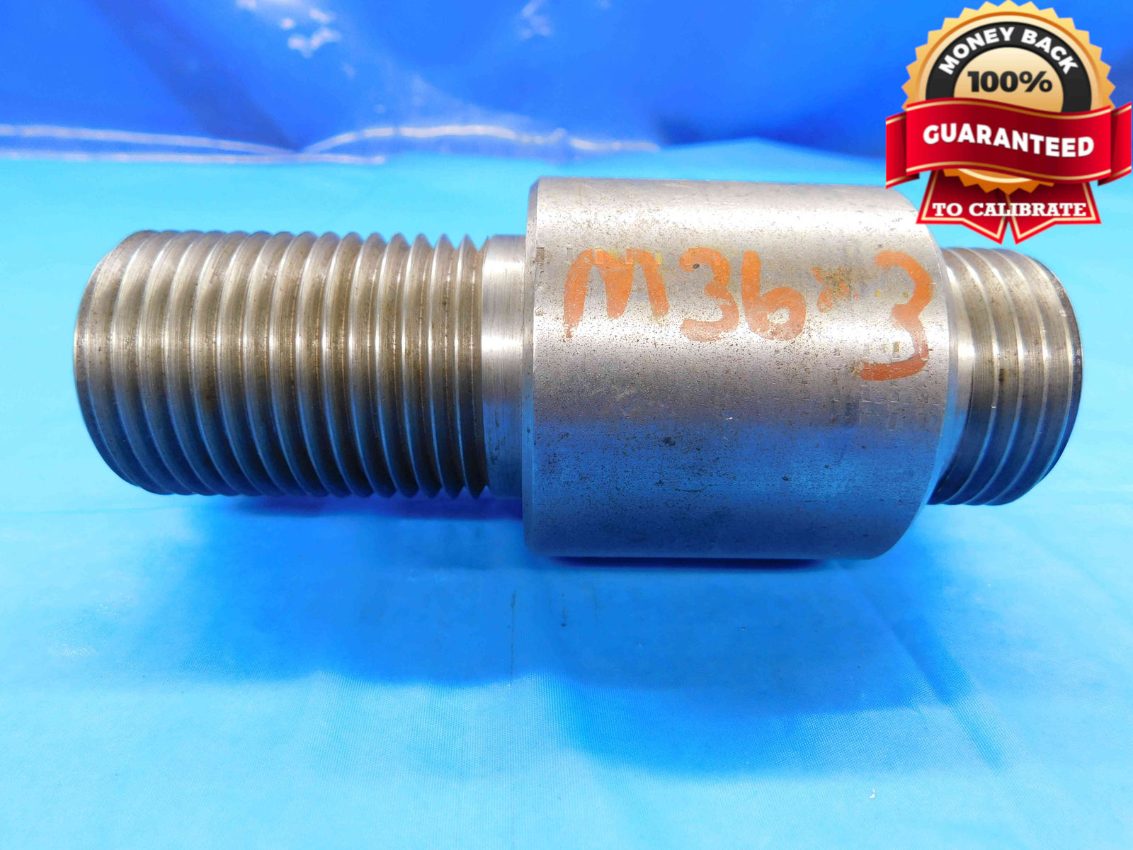 SHOP MADE M36 X 3 THREAD PLUG GAGE 36 3.0 METRIC INSPECTION CHECK | eBay