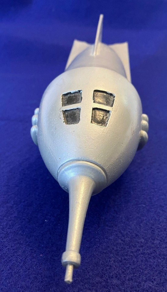 Flash Gordon Evil Ming Rocket Ship 1:72 Resin Model Kit 1985 Herb Deeks ...