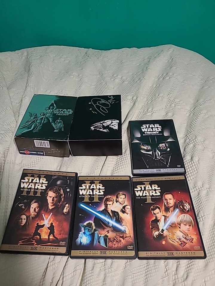 STAR WARS - Original Trilogy THX Digitally Mastered Widescreen- 4 DISC ...