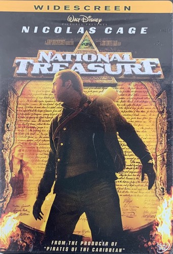 National Treasure Widescreen DVD Brand New Sealed Nicholas Cage | eBay