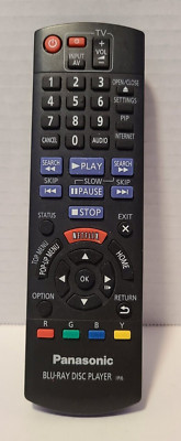 Genuine Panasonic Blue Ray Disk Player Remote IR6 N2QAYB000867 Tested ...