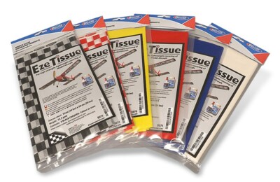 EZE TISSUE Strong Covering light weight balsa Aircraft models DELUXE ...