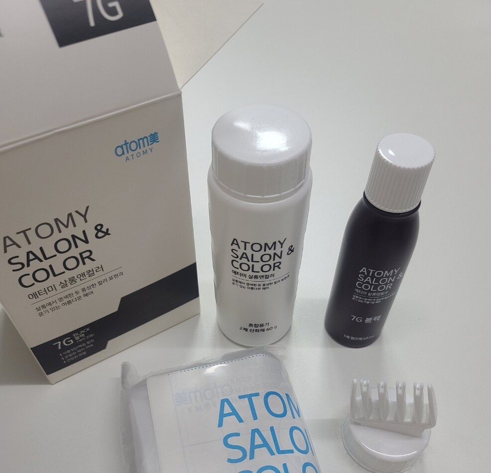 ATOMY Salon & Color Self Hair Dye Hair Care Styling Rose Brown Gold ...