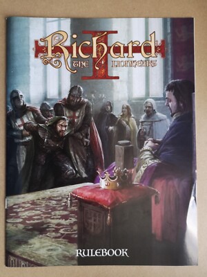 ENGLISH RULEBOOK/RICHARD THE LIONHEART/CMON/ | eBay
