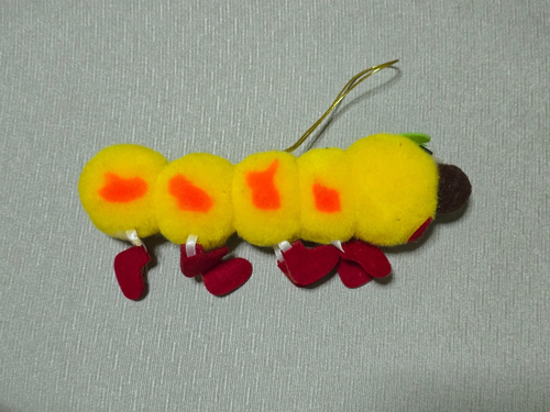 Vintage Vic-Tokai Nintendo Super Mario Bros. Wiggler Fuzzy Plush made ...