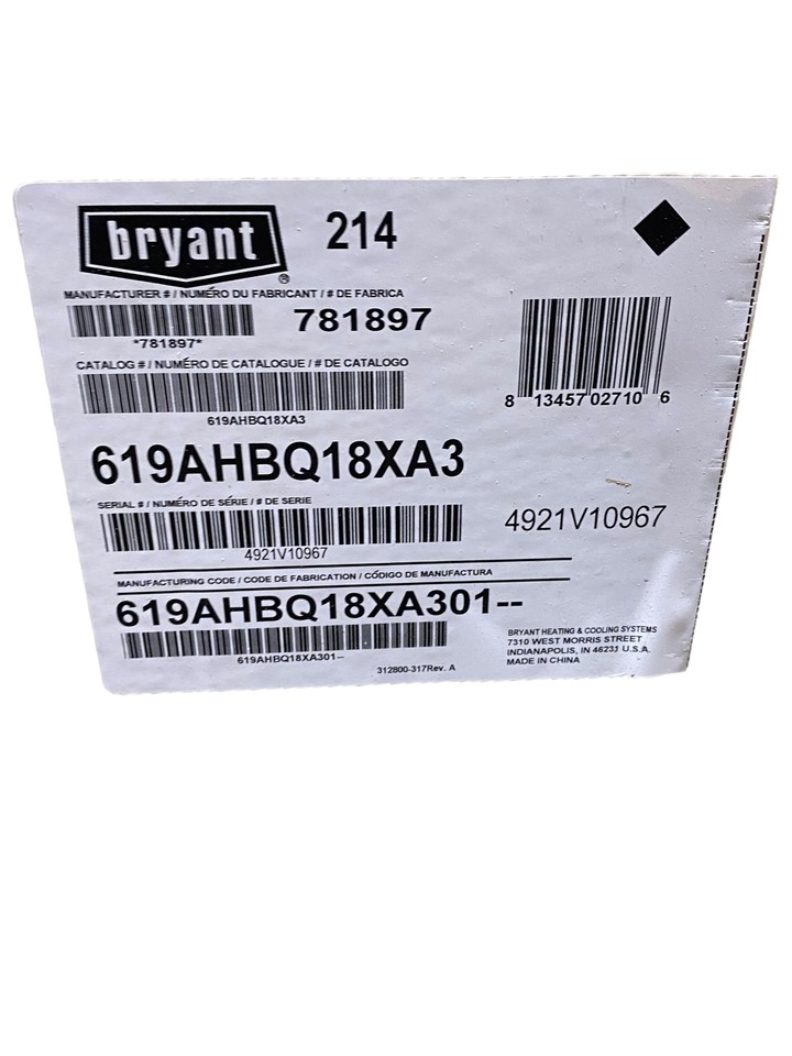 Carrier/BRYANT Mini-Split Performance Single Zone Heat Pump 1.5 ton | eBay