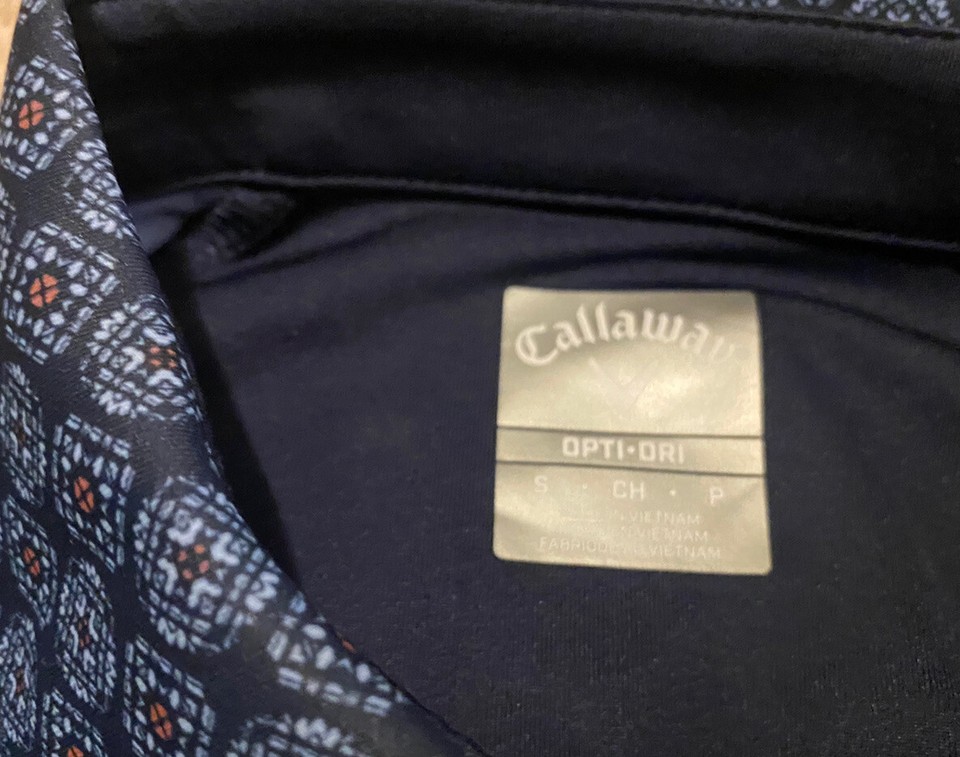 Callaway Opti-Dri Polo Golf Shirt Sz S NWT | eBay
