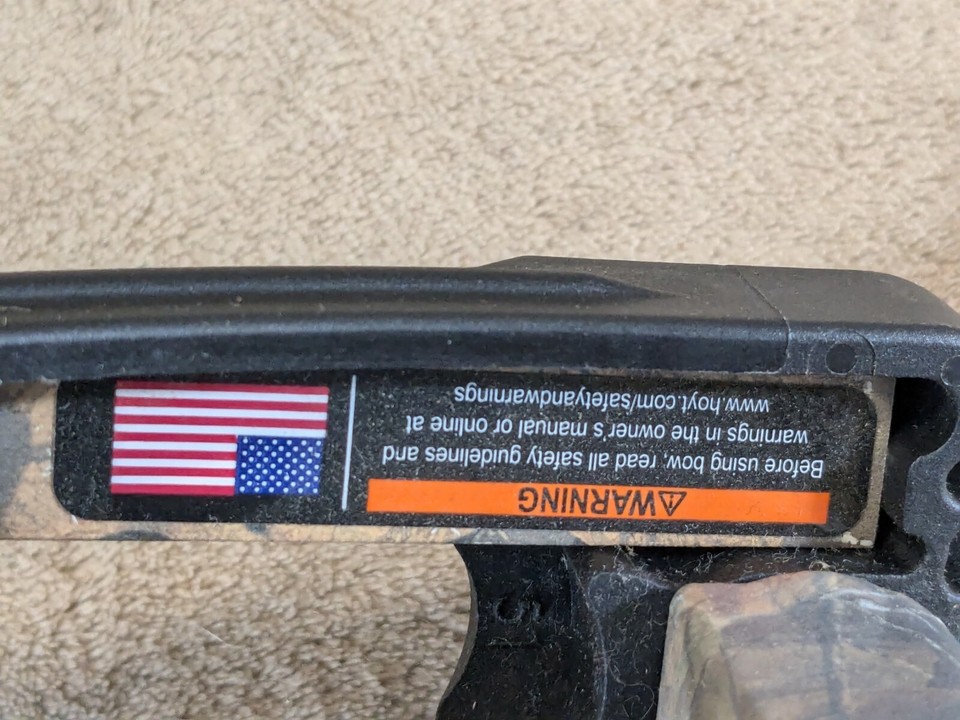 Hoyt Charger Compound Bow RH 50-60# 25 Draw length Camo Camouflage Bow ...