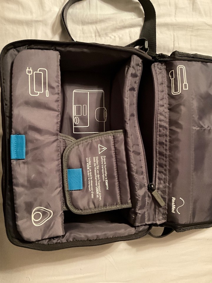 ResMed CPAP AirSense 10 Autoset Travel Tote Bag Shoulder Carrying Case ...