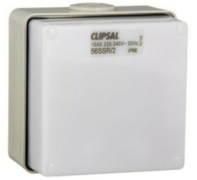 Clipsal 56-SERIES SUNSET SWITCH 10A 1-Pole 2-Wire 250V Surface Mount ...