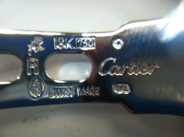 Authentic Cartier Tank / Ronde Solo 18K White Gold 16 mm Deployment ...