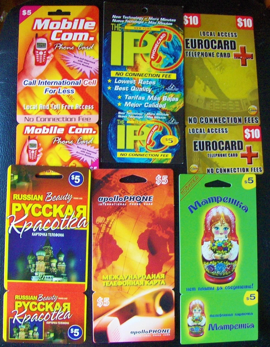 International Prepaid Phone Cards