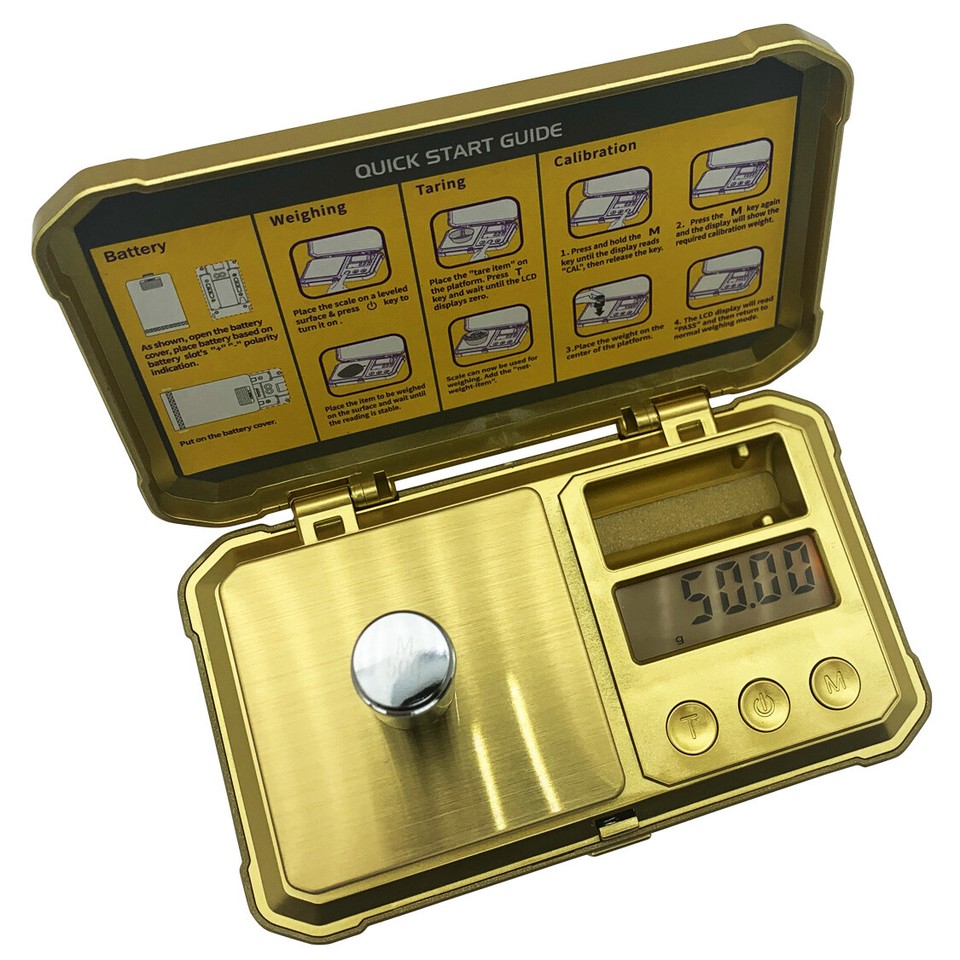 GOLD Fuzion Digital Pocket Scale 200g x 0.01g Jewelry Gold Gram Karat ...