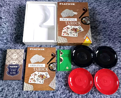 Piatnik Original Tarock Vintage Tarot Card Game 1975 Austrian Game ...