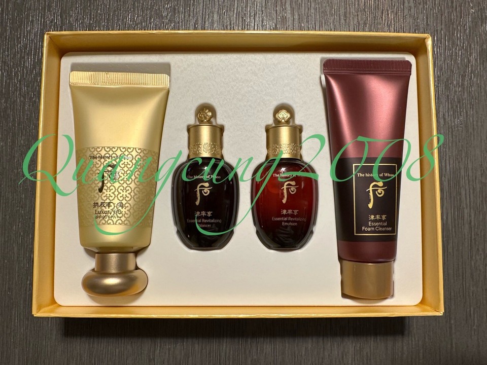 The History of Whoo Gongjinhyang Mi Luxury BB Cream Special Set 4 items ...