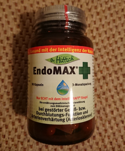 Dr Hittich EndoMAX - 90 Kapseln 3 Monats-Packung - neu- | eBay