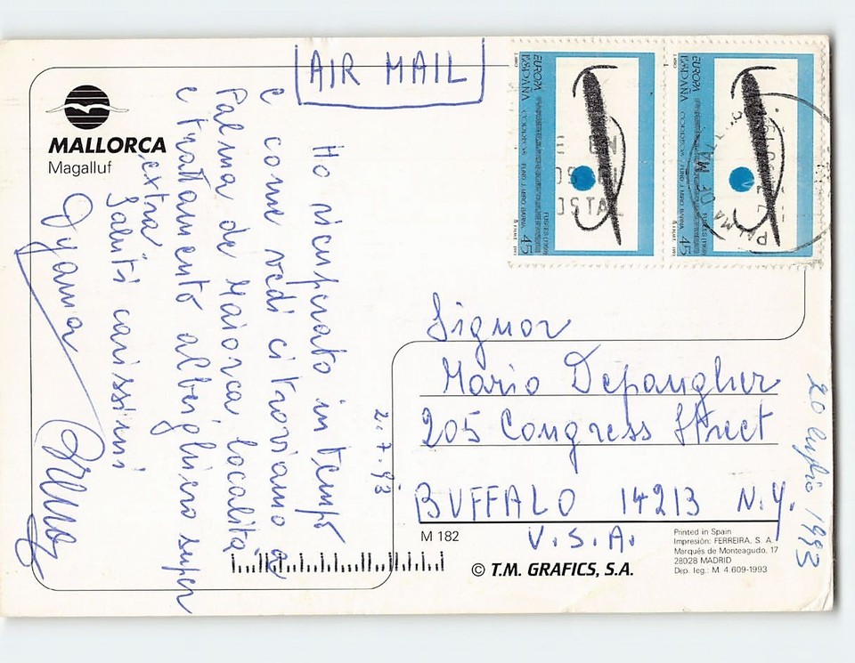 Postcard Isla de Mallorca Spain | eBay UK