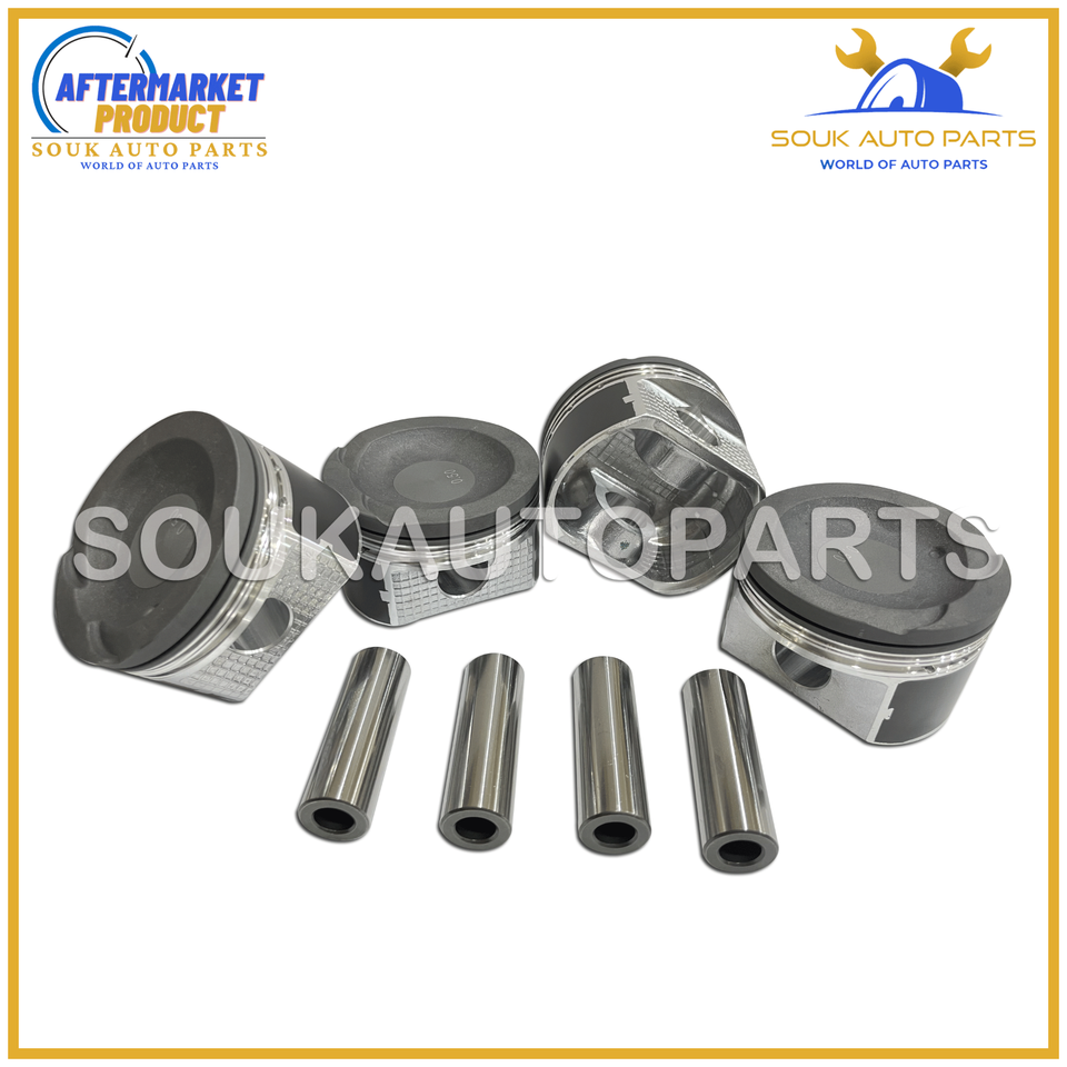 13101-BZ100 PISTON & RING SET 3SZ-VE 72.50mm 0.50Size For Toyota GRAND ...