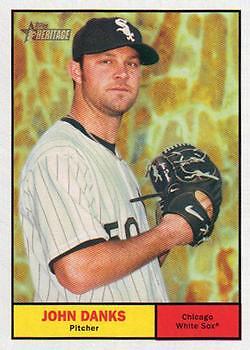 John Danks 2010 Topps Heritage 2010 #185 | eBay