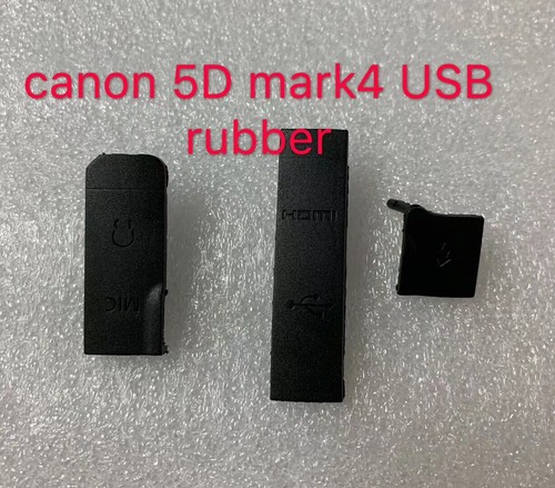 3pcs New USB / AV OUT/ HDMI Interface Rubber Cover for Cano 5D Mark IV ...