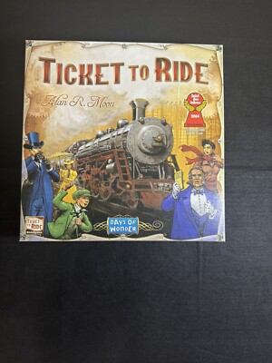 TICKET to RIDE Board Game Alan R. Moon - Days of Wonder - 100% Complete ...