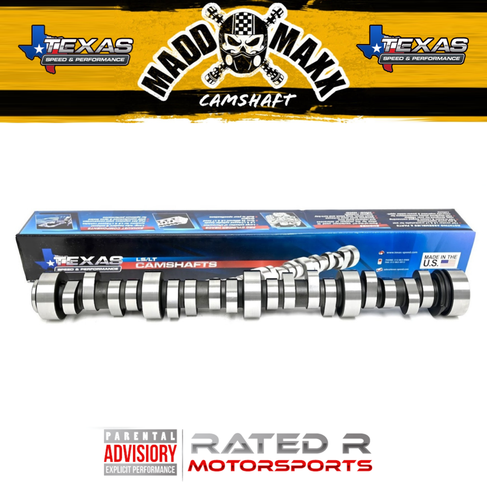 TSP Madd Maxx LS Truck Camshaft & Cam Bolts Texas Speed GM LS Cam 4.8L ...