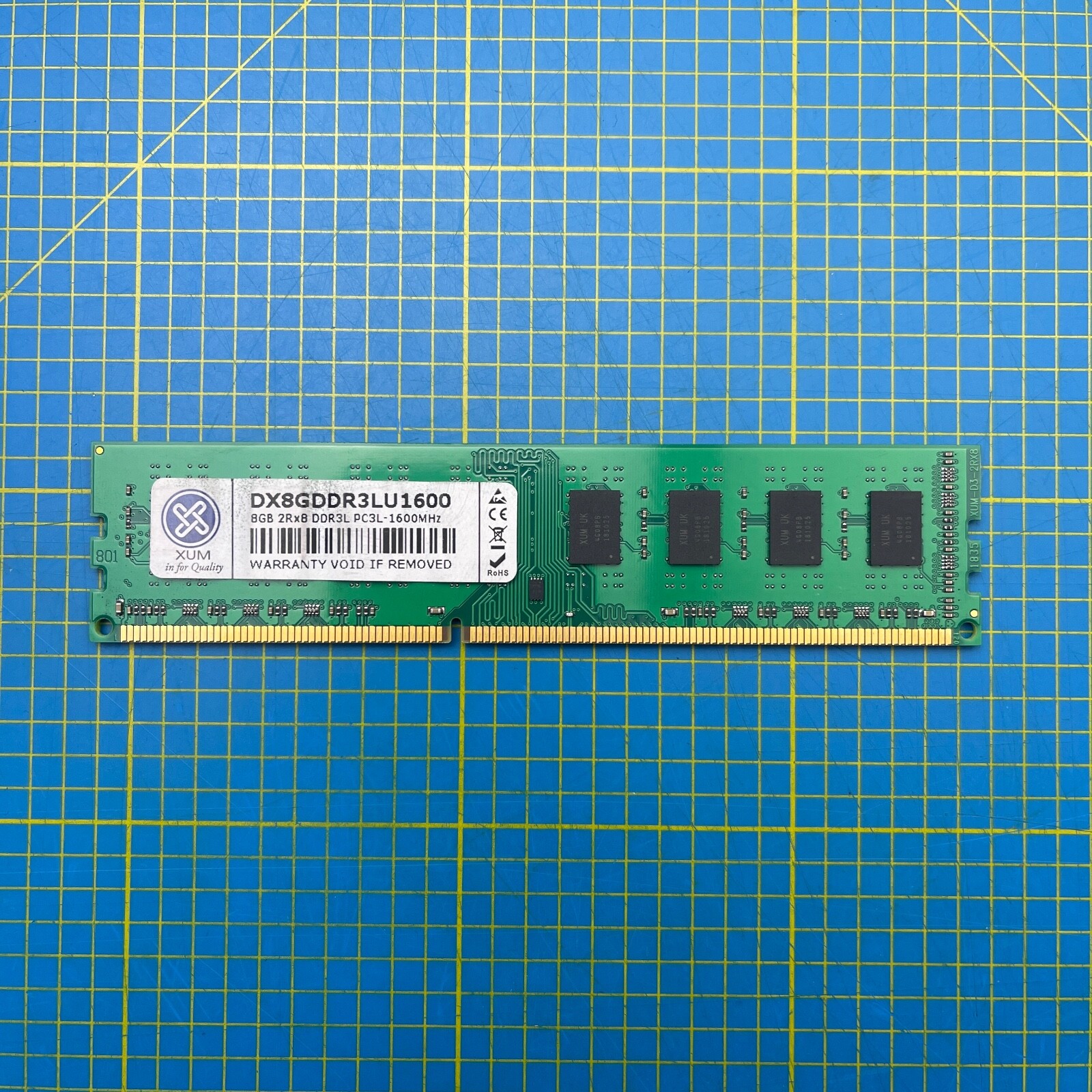 XUM 8GB Memory RAM Desktop PC3L-1600MHz (DDR3-1600) 240 Non-ECC ...