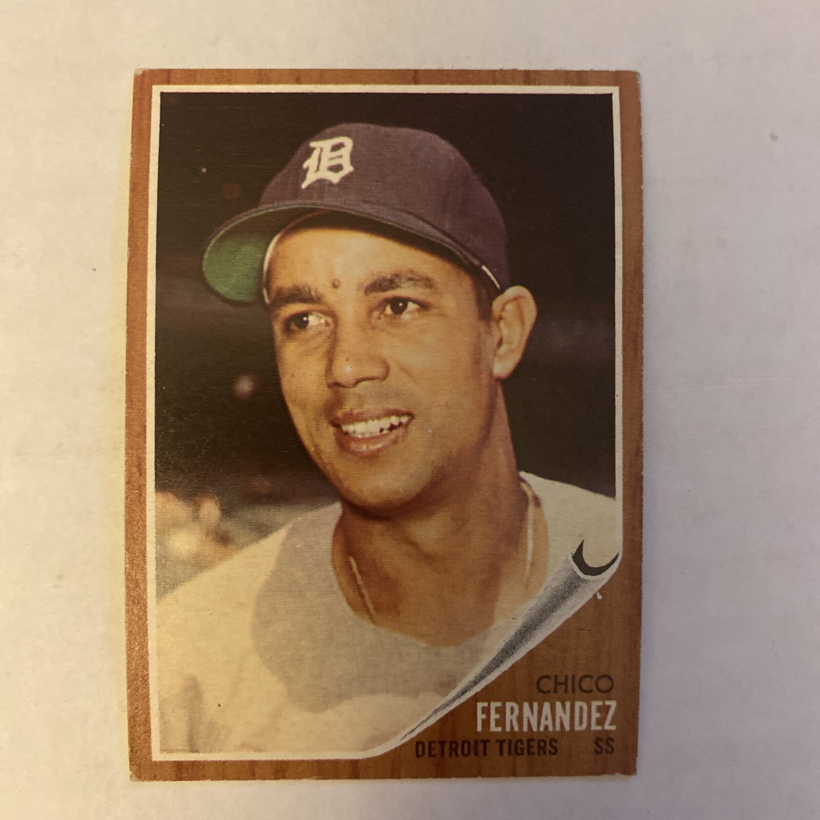 1962 Topps Baseball Chico Fernandez Detroit Tigers Card #173 | eBay