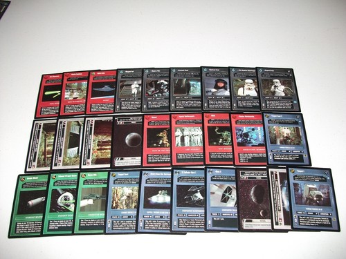 Star Wars CCG Complete Death Star II Starter Deck Reprints Set Dark ...