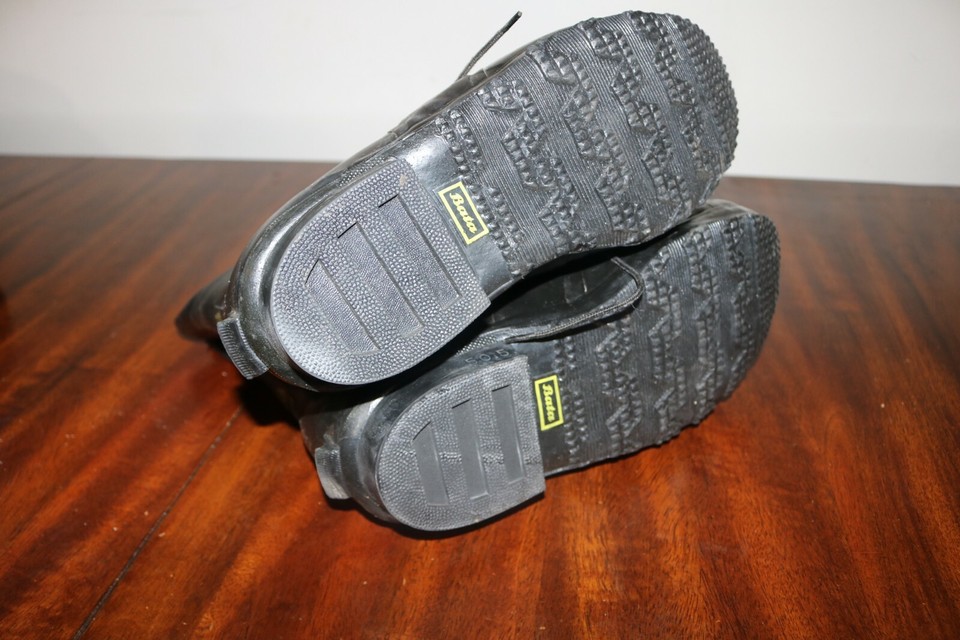 NOS Bata Airborne USGI extreme cold rubber boots mickey mouse sz 10 R ...