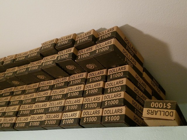 Impressive 50 Empty $1,000 Dollar Coin Bank Boxes! Authentic Box ...