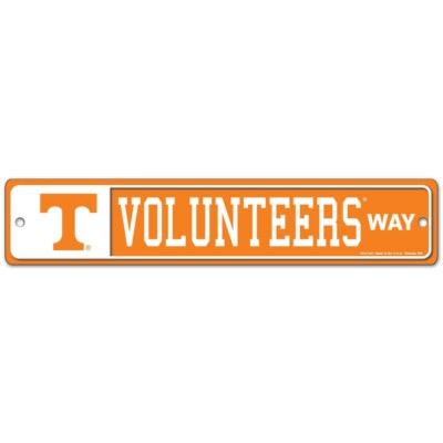 Wincraft NCAA Tennessee Volunteers Way Street Sign 3.75x19 FREE SHIP ...